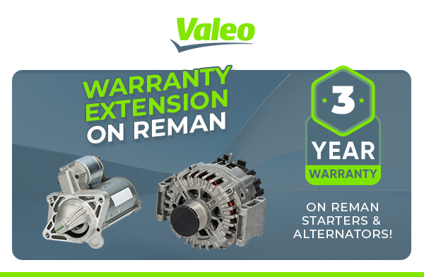 Valeo étend la garantie sur les démarreurs et alternateurs Reman ...