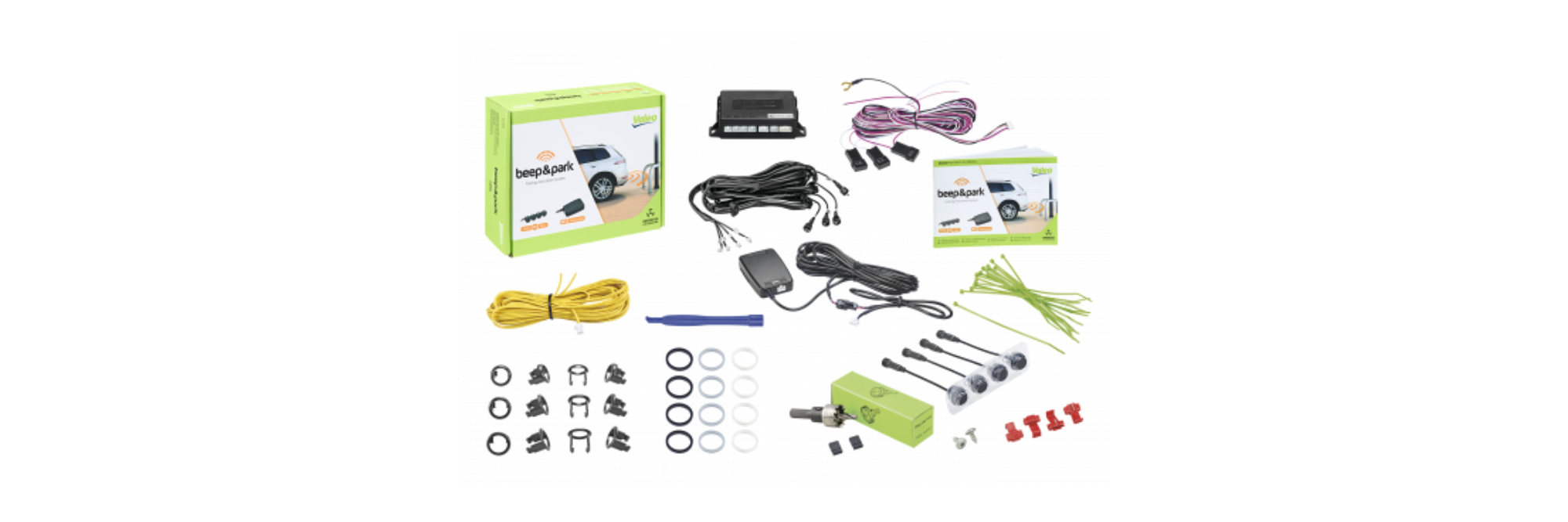 Car rear view camera 4 sensors + TFT Display park vision™ | Valeo Service